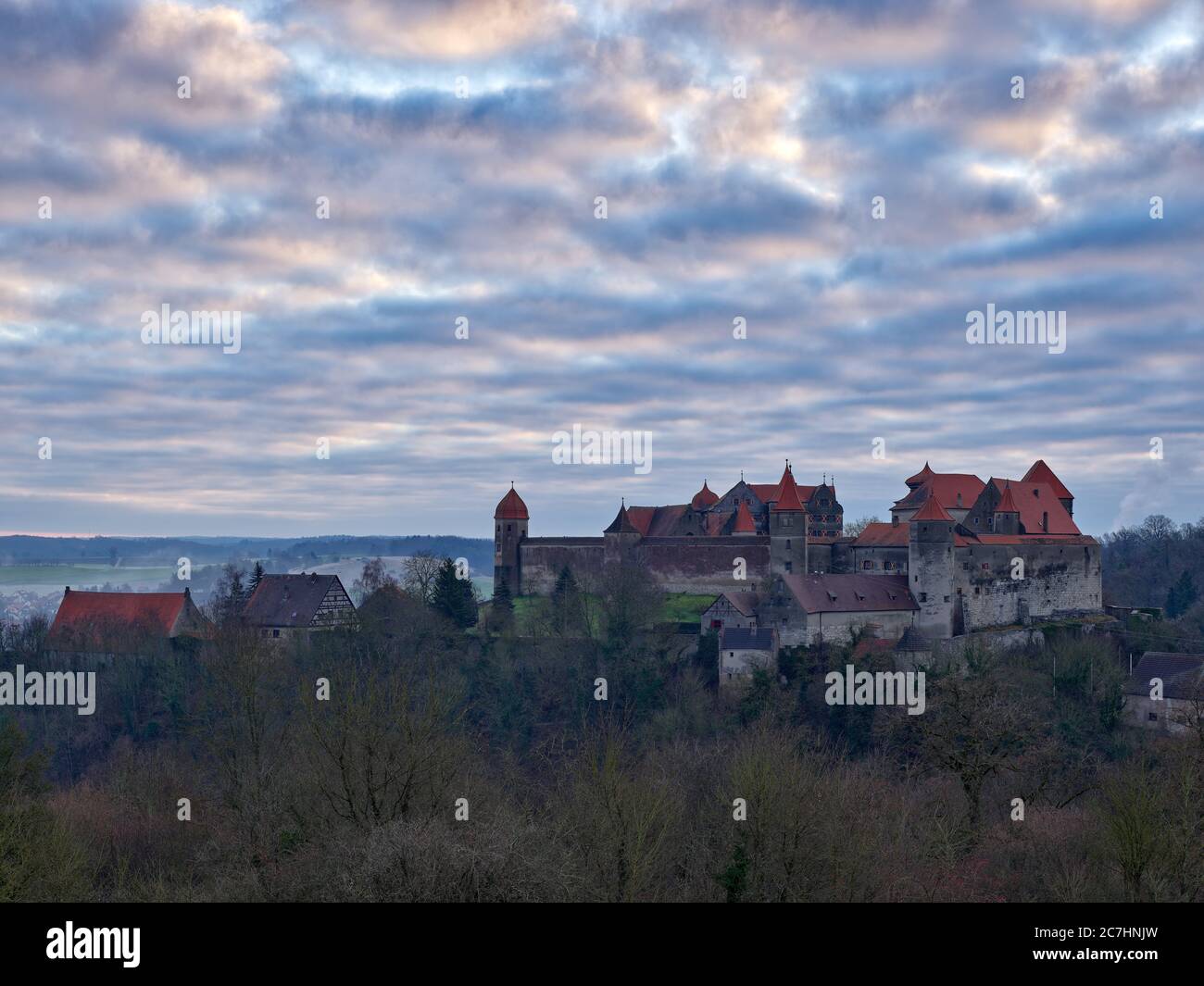 Historic castle towers buildings hi-res stock photography and images ...