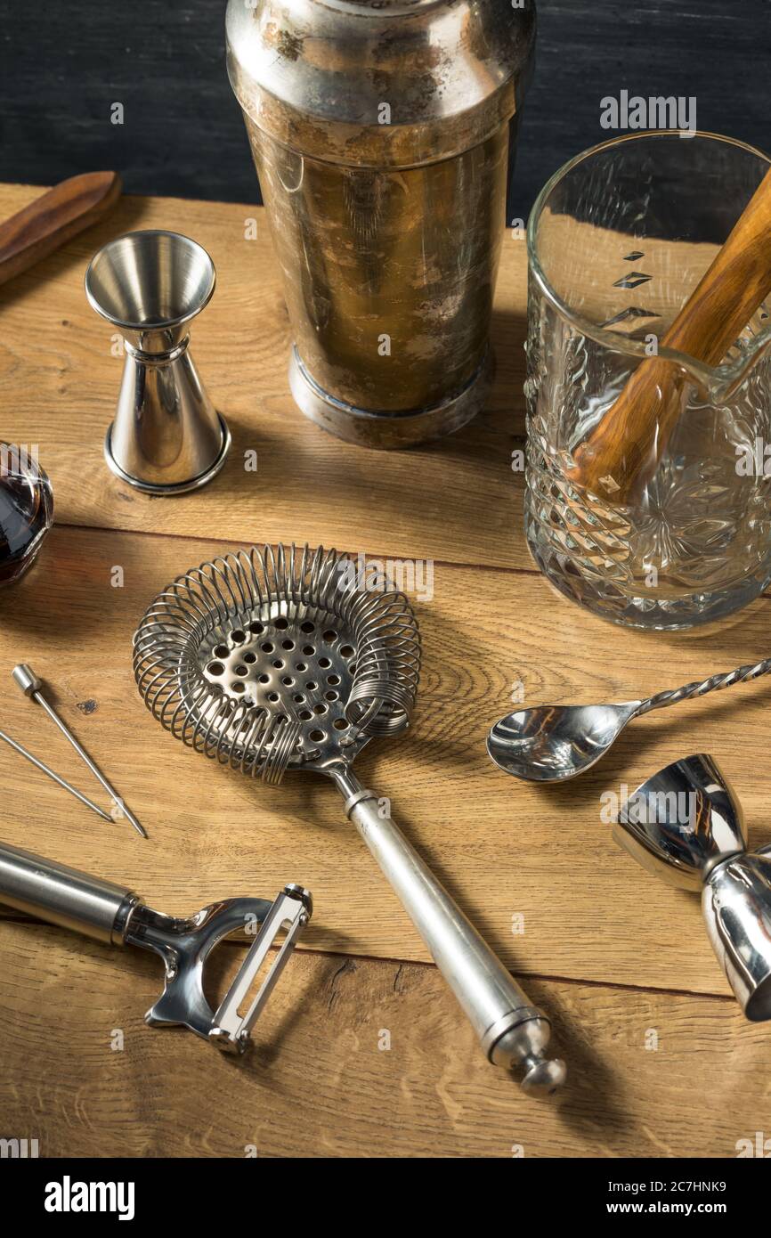 Bar tools hi-res stock photography and images - Alamy
