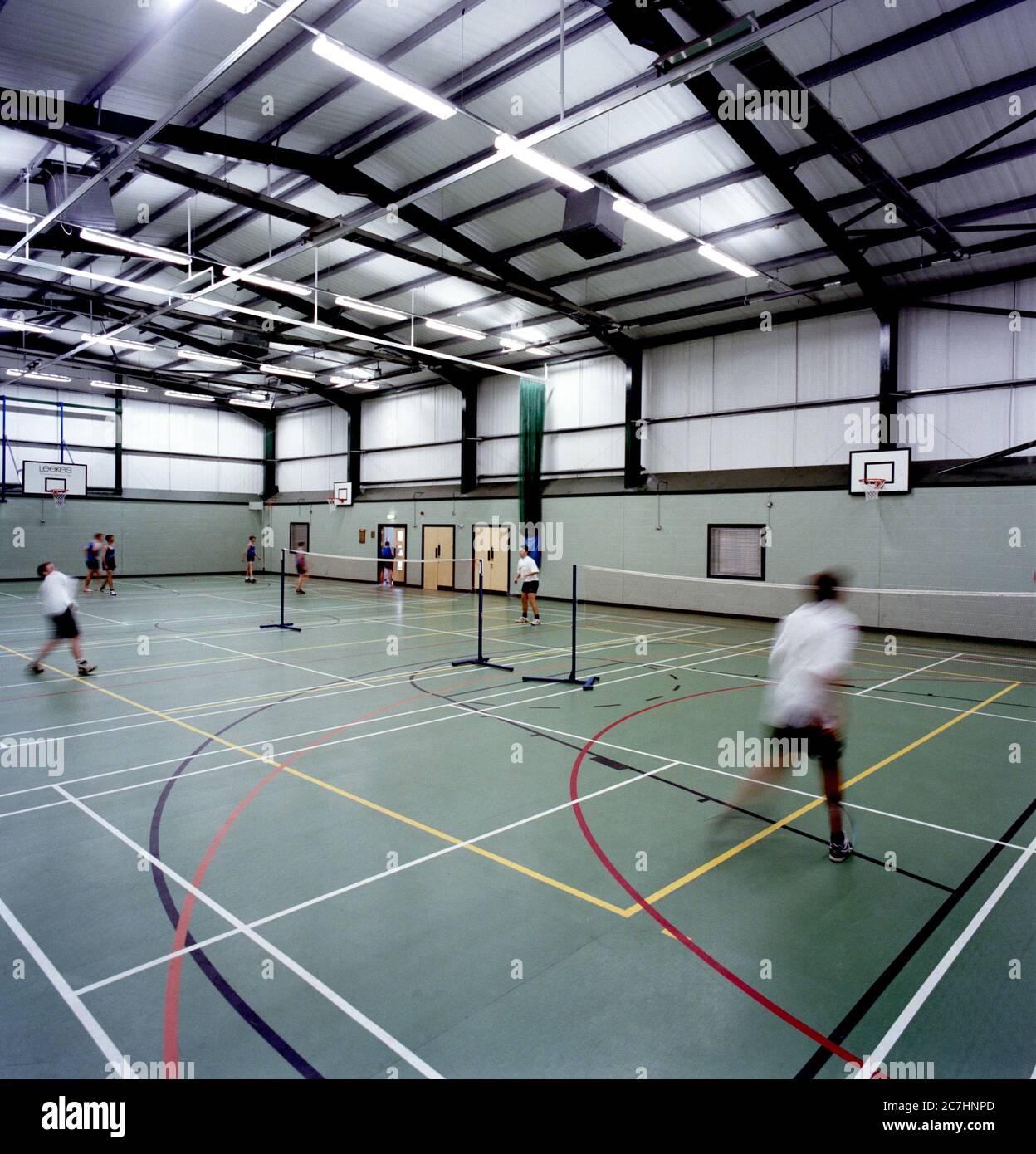 School Games Hall and Gym Stock Photo - Alamy
