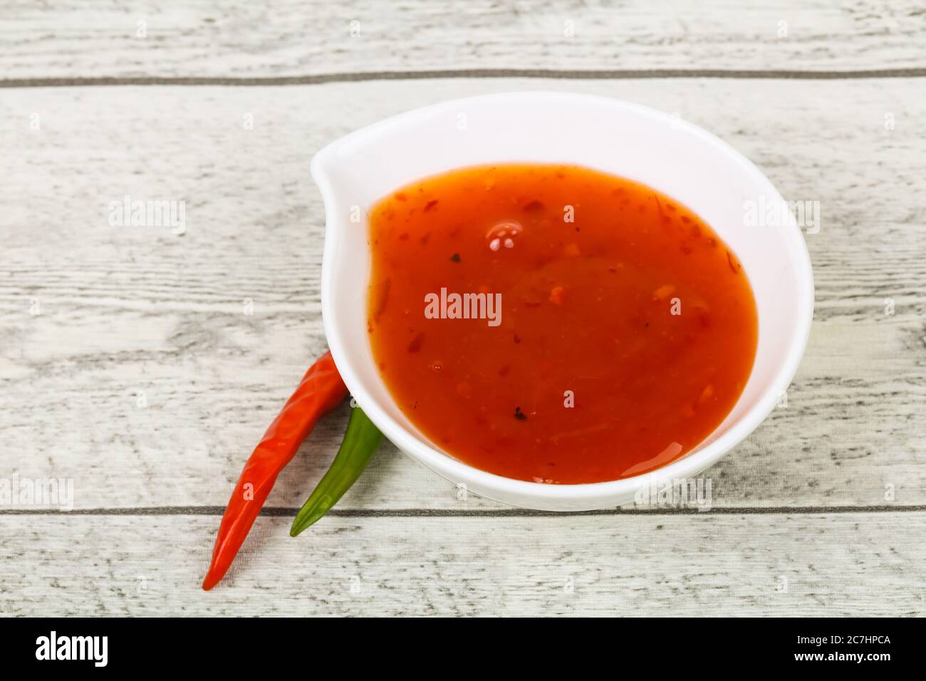 Sweet and spicy chilli sauce in the bowl Stock Photo - Alamy