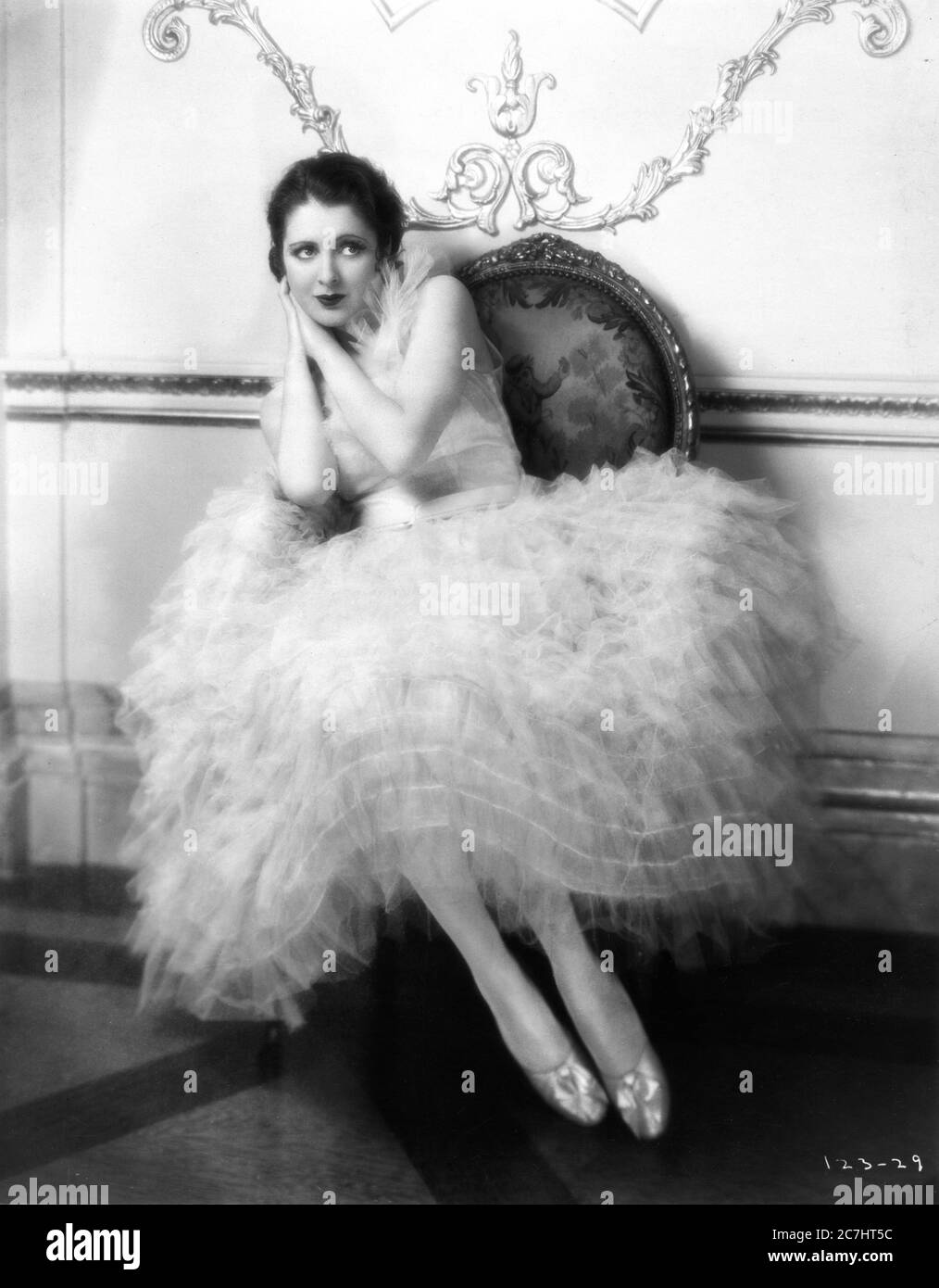 BILLIE DOVE Portrait in THE YELLOW LILY 1928 director ALEXANDER KORDA ...