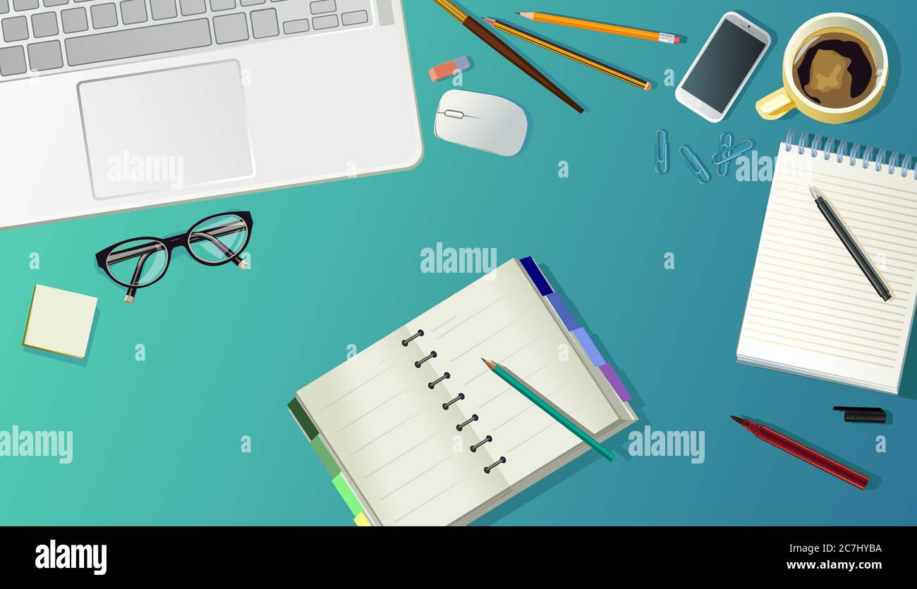 Designer desktop Stock Vector Images - Alamy