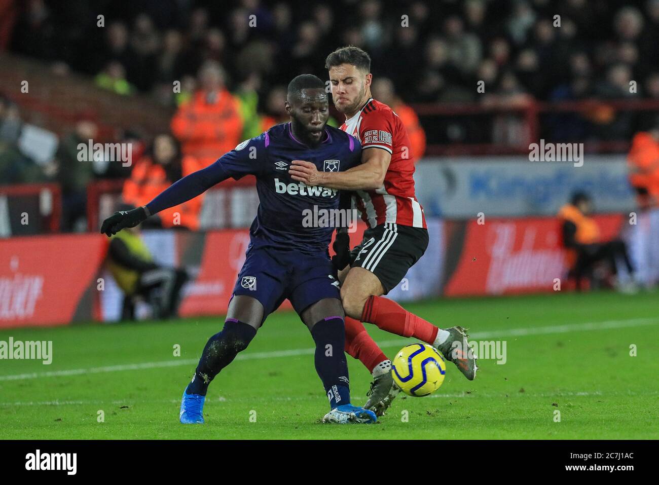 10th January 2020, Bramall Lane, Sheffield, England; Premier League ...