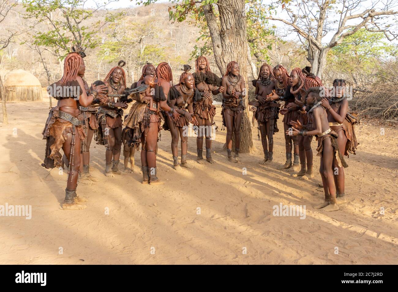 Himba Women Dancing High Resolution Stock Photography and Images - Alamy