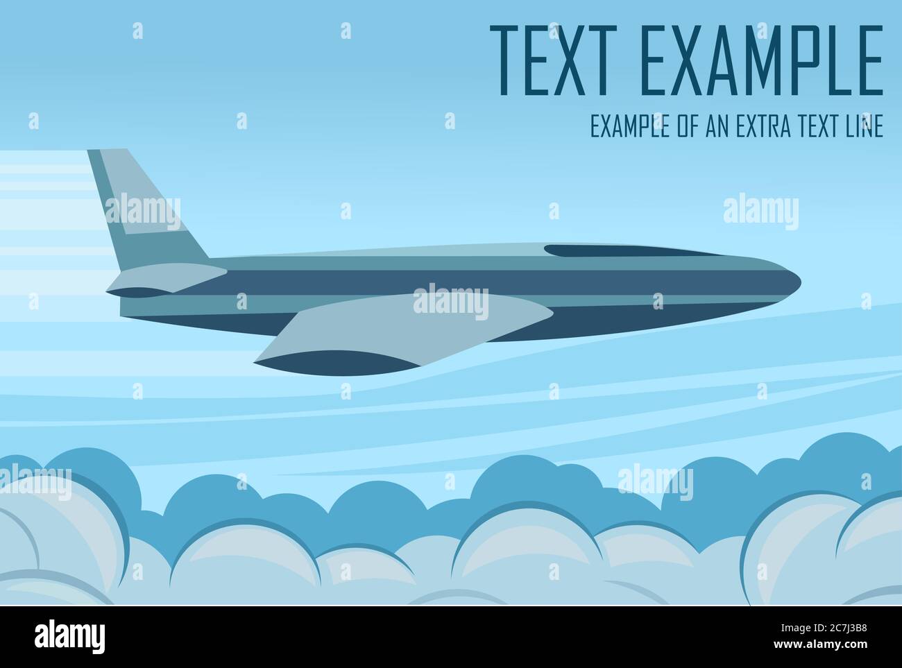 Cargo airplane. Vector. Airplane for the transport of goods. Plane ...