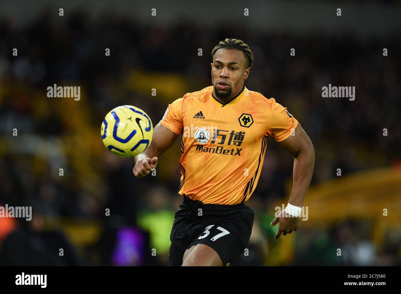 11th January 2020, Molineux, Wolverhampton, England; Premier League ...