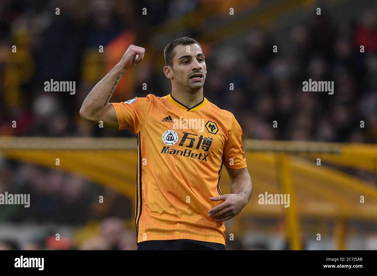 11th January 2020, Molineux, Wolverhampton, England; Premier League ...
