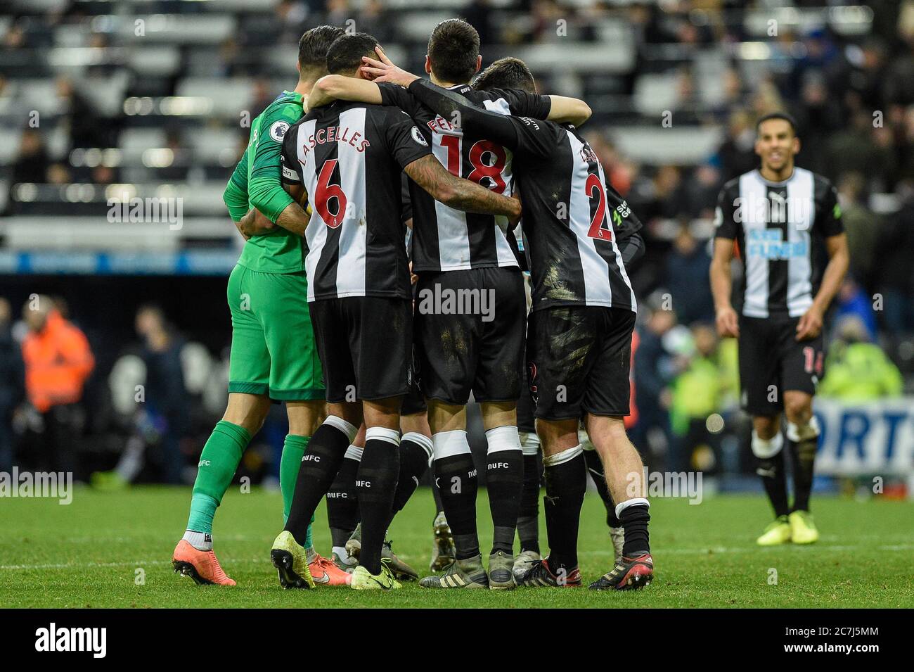 18th January 2020, St. James's Park, Newcastle, England; Premier League ...