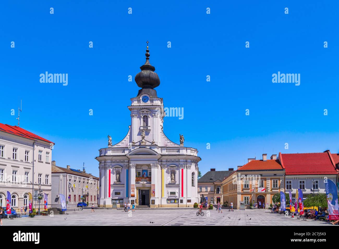 Poland, Wadowice: Minor Basilica of the Presentation of the Blessed ...