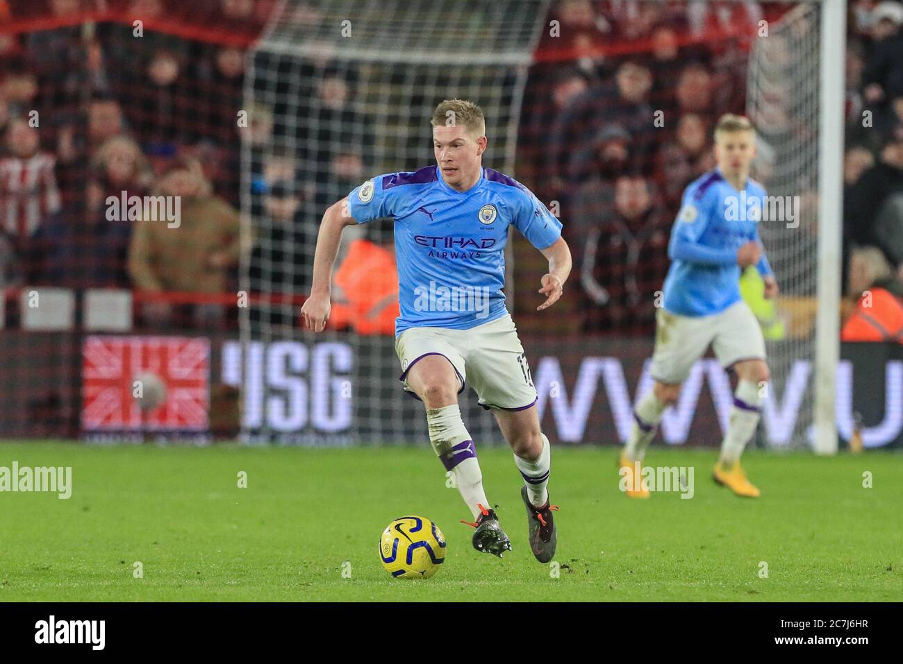 21st January 2020, Bramall Lane, Sheffield, England; Premier League ...