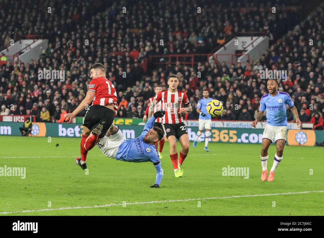 21st January 2020, Bramall Lane, Sheffield, England; Premier League ...