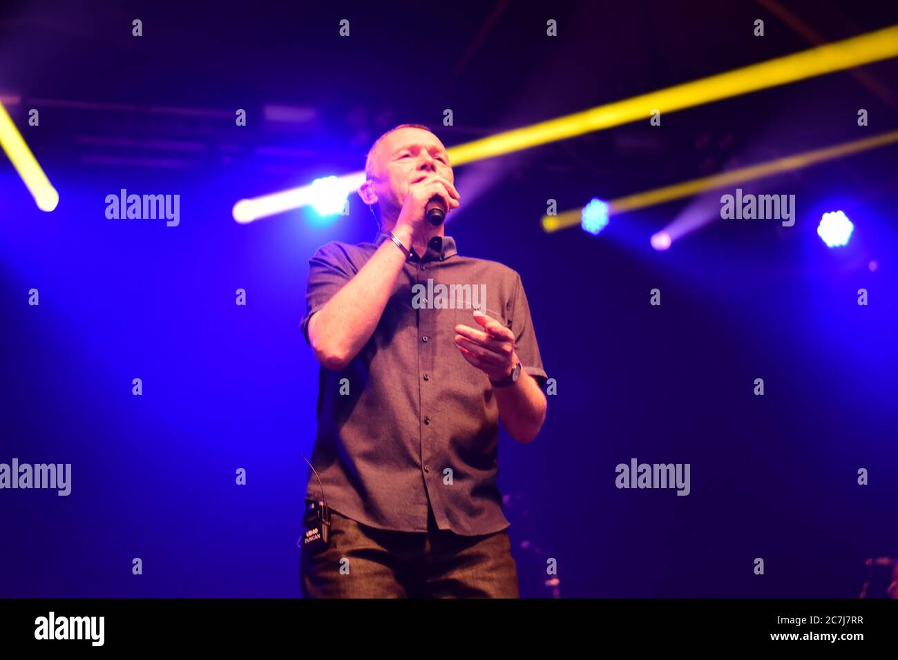 BRISTOL, ENGLAND, UNITED KINGDOM - Jun 23, 2018: UB40 in performance at ...