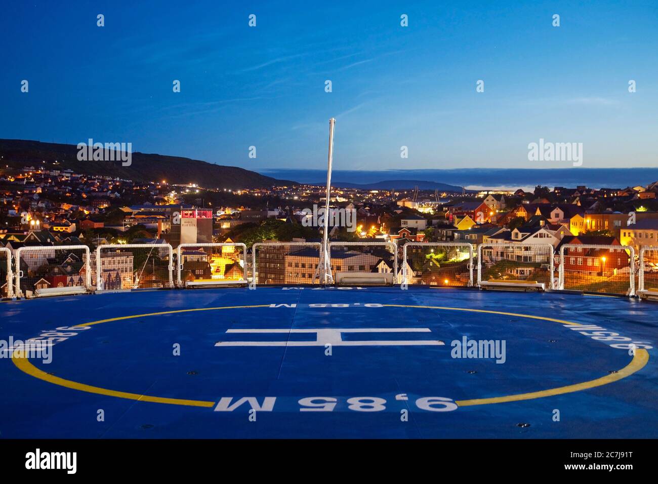 Helipad on a ferry hi-res stock photography and images - Alamy