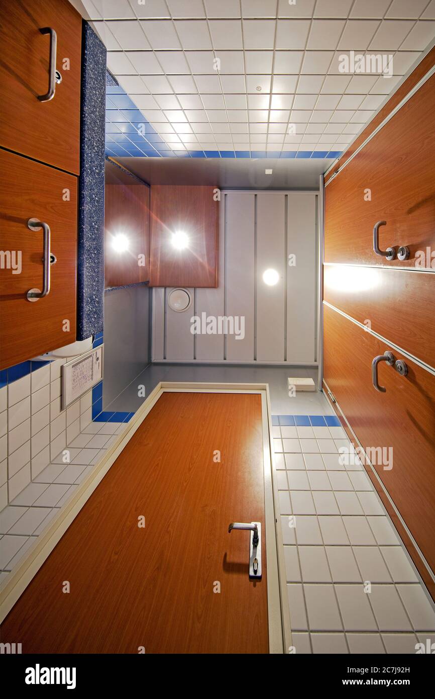 bathroom of a ferry, view from below, Denmark Stock Photo - Alamy