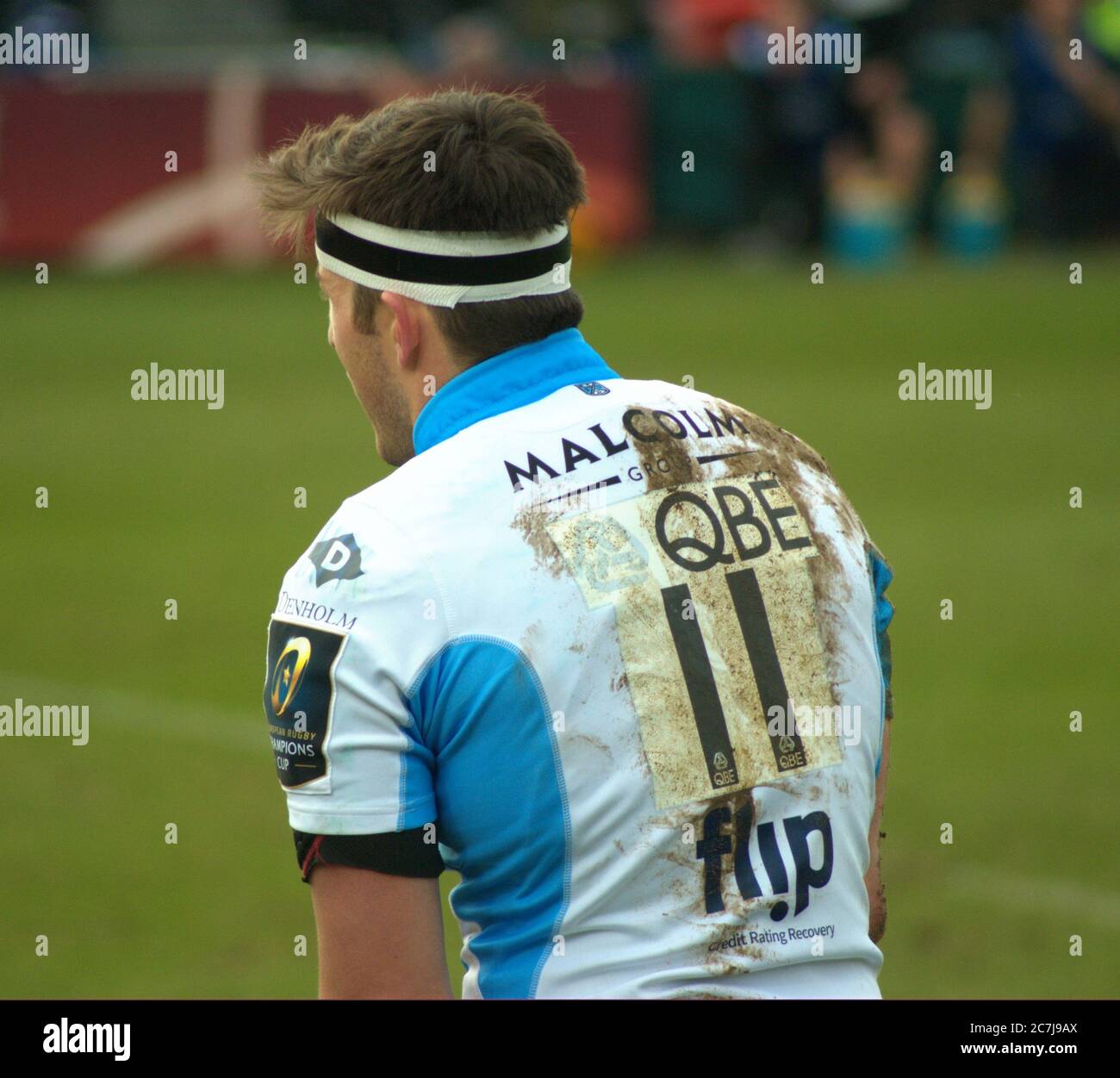 BATH, ENGLAND, UNITED KINGDOM - Jan 25, 2015: Bath Rugby play Glasgow ...