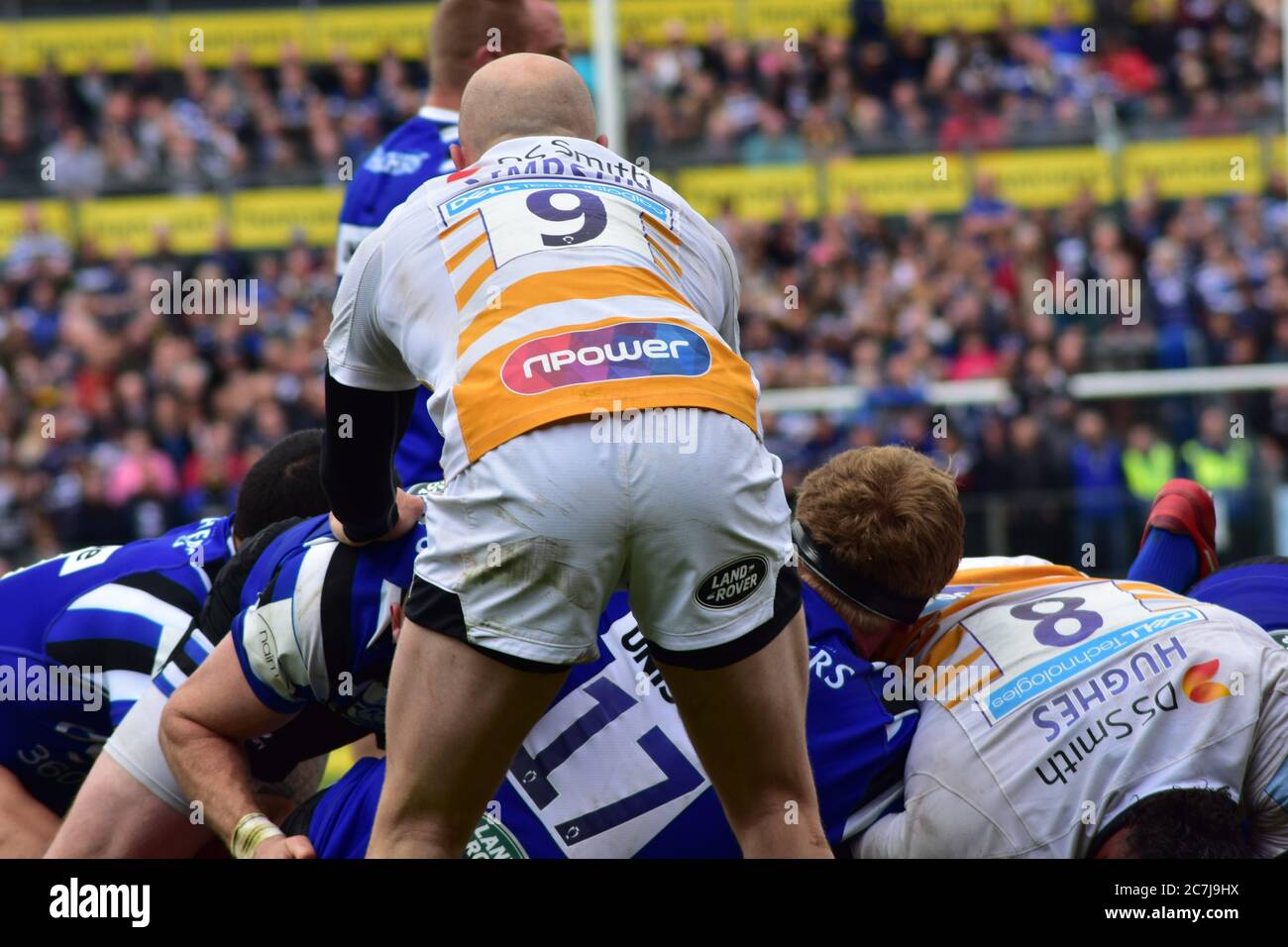 BATH, ENGLAND, UNITED KINGDOM - May 05, 2019: Bath Rugby play Wasps ...