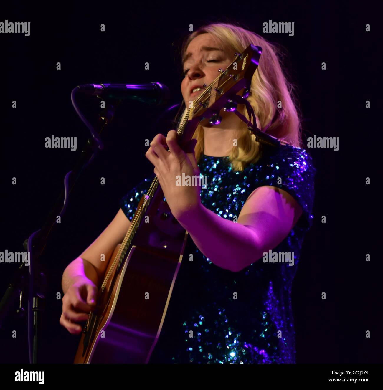 BATH, ENGLAND, UNITED KINGDOM - Nov 07, 2019: Singer-songwriter Kitty ...