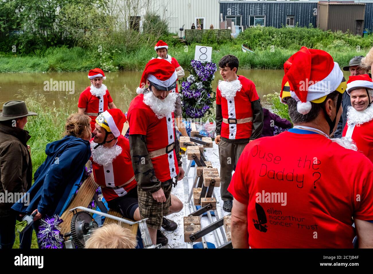 Quirky Santa Claus High Resolution Stock Photography and Images - Alamy