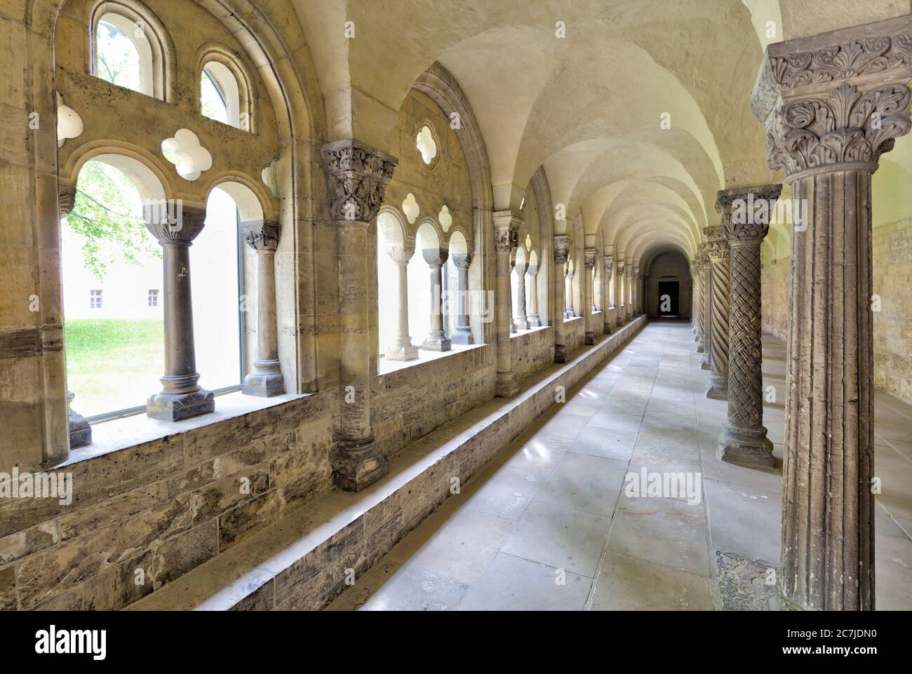 Cloister, imperial cathedral, collegiate church, interior design ...