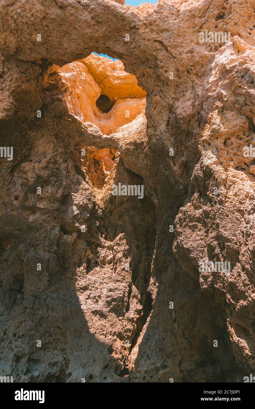 Holes inside the rock hi-res stock photography and images - Alamy