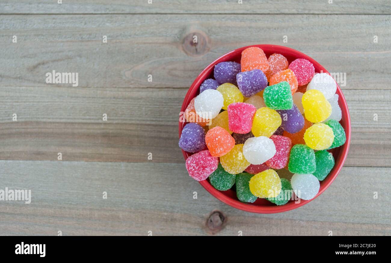 A bowl of gumdrops hi-res stock photography and images - Alamy