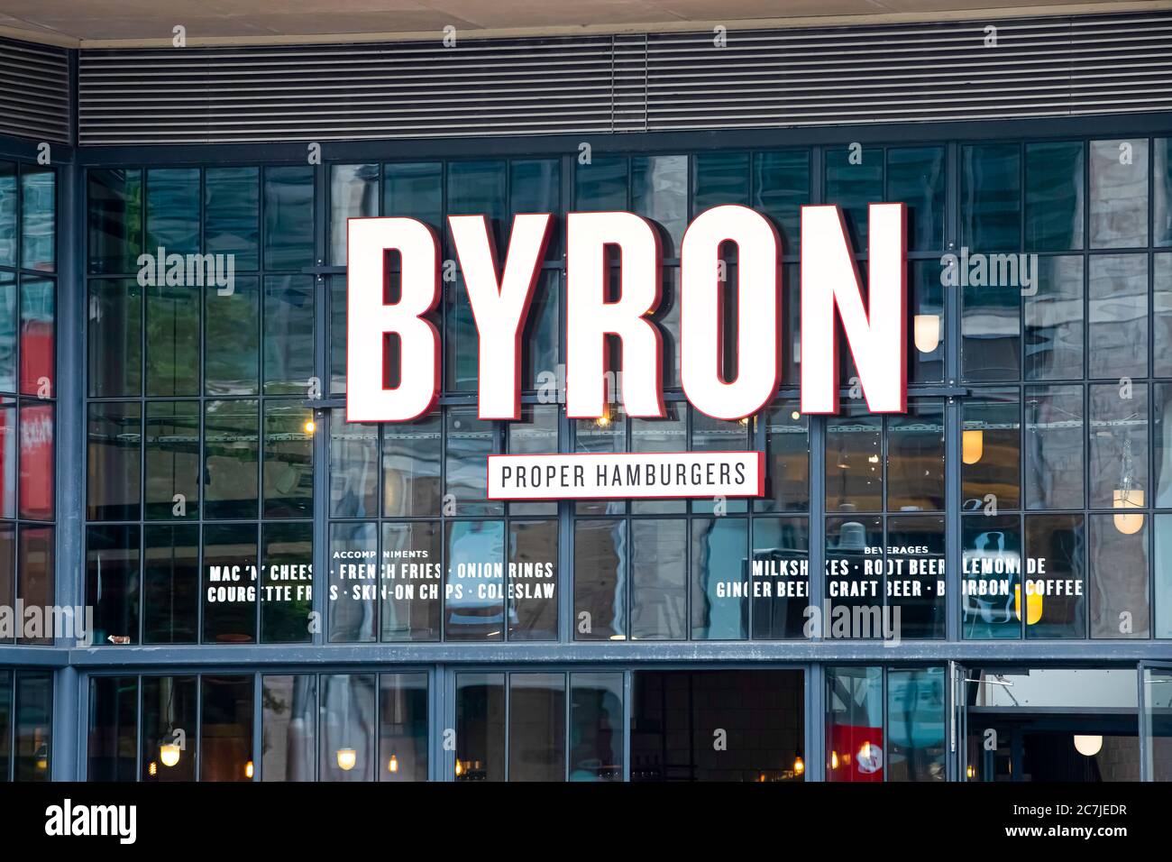 Byron burger restaurant hi-res stock photography and images - Alamy