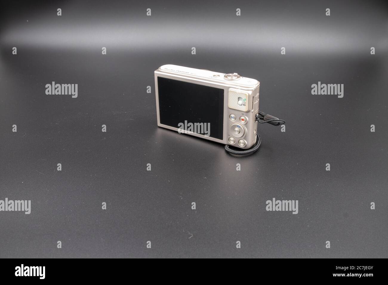 GLOUCESTER, UNITED KINGDOM - Jan 06, 2020: Compact silver pocket-sized ...