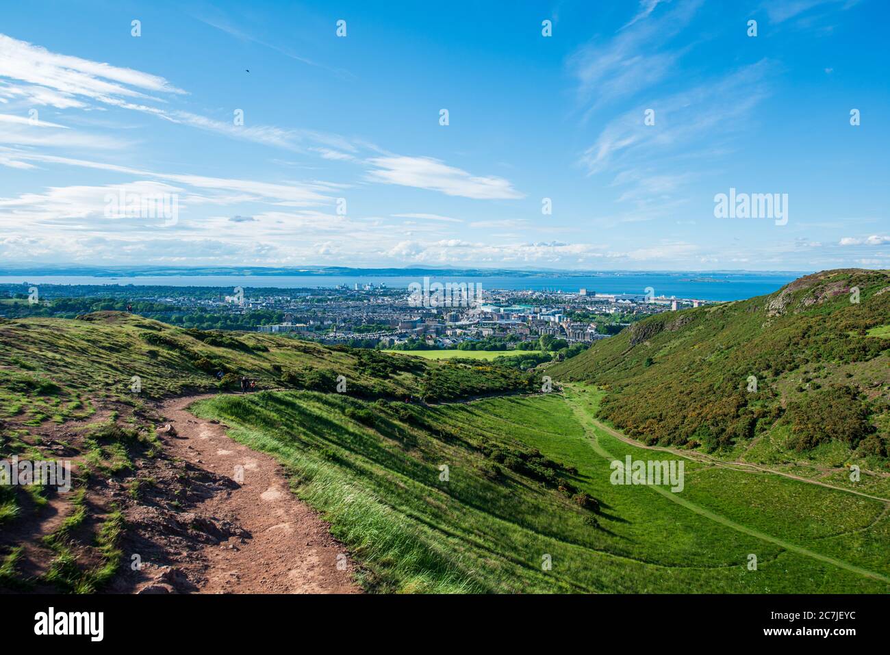 Trail to Arthur's Seat, Edinburgh, Scotland Stock Photo - Alamy