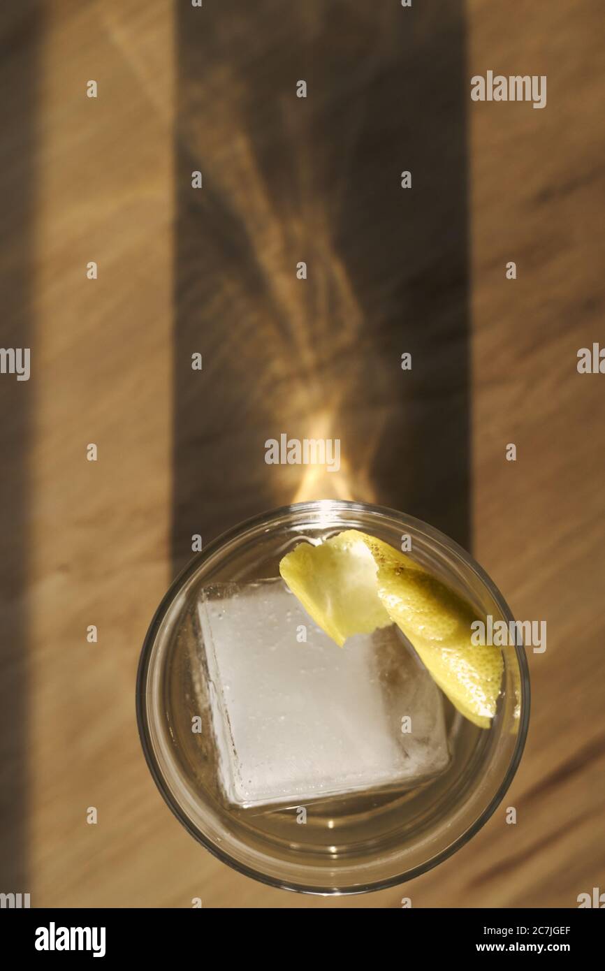 Shot glasses vodka slices hi-res stock photography and images - Alamy