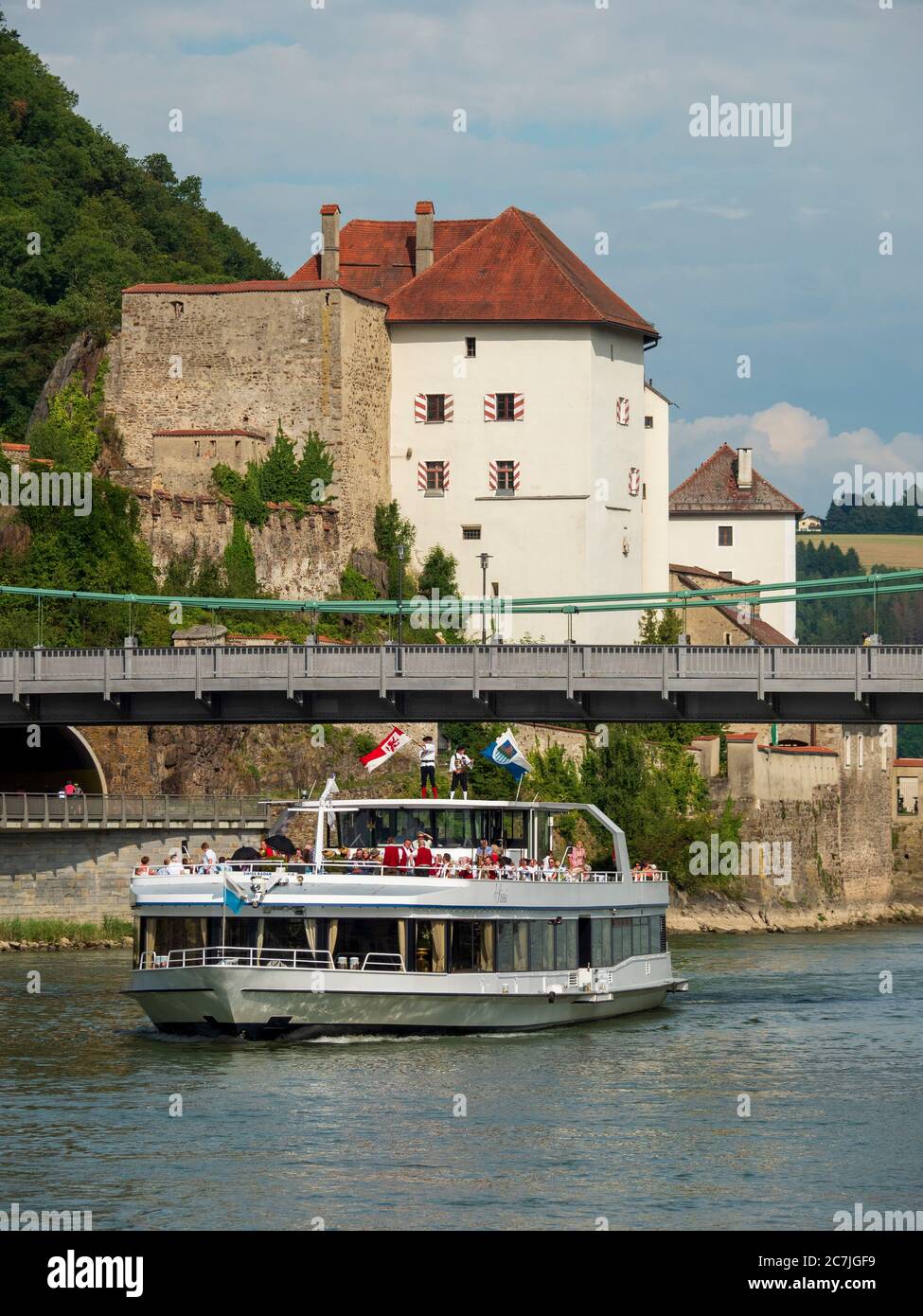 Passau boat hi-res stock photography and images - Alamy