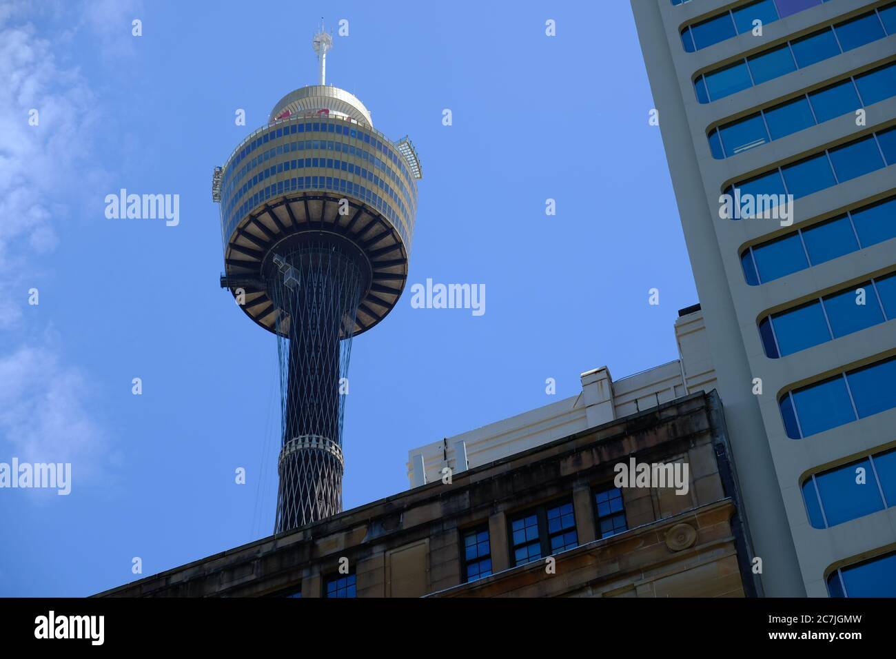 Australia Sydney - Sydney Tower Eye with Observation deck Stock Photo ...