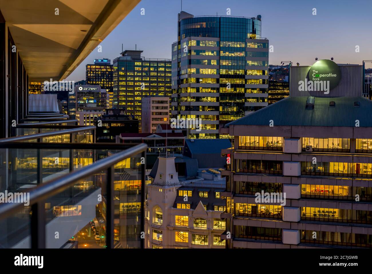 WELLINGTON, NEW ZEALAND - Aug 12, 2017: A beautiful scenery of ...