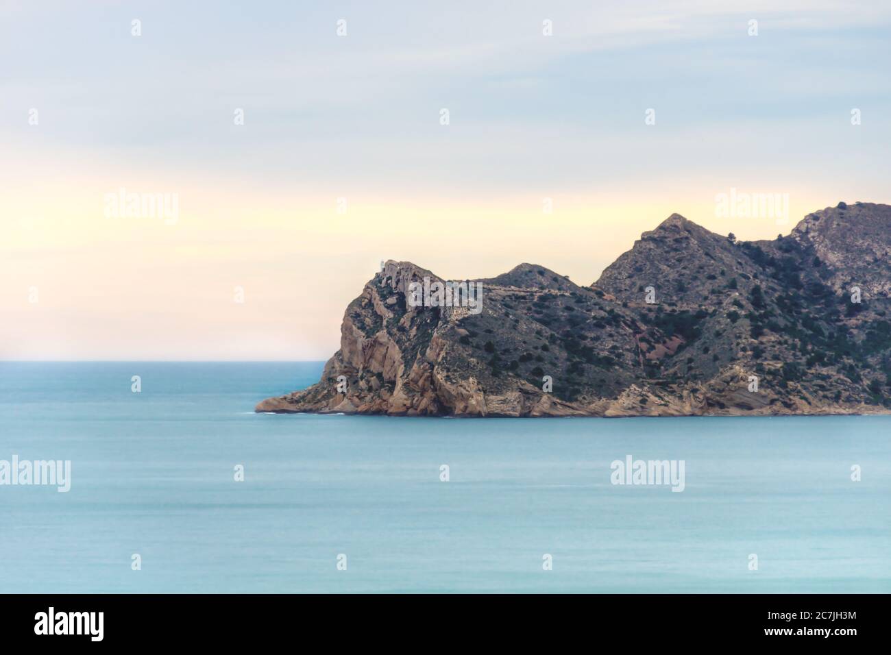 Spain altea village whitewashed hi-res stock photography and images - Alamy