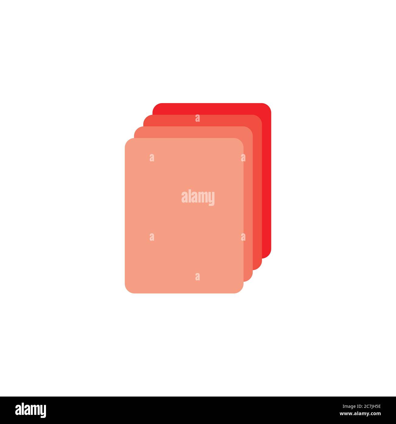 Card stack Stock Vector Images - Alamy