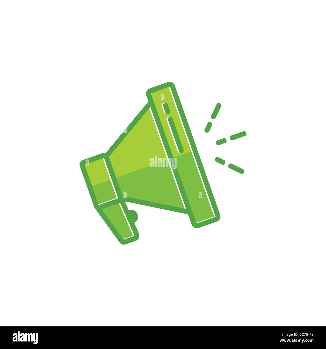 megaphone speaker colorful symbol logo vector Stock Vector Image & Art ...