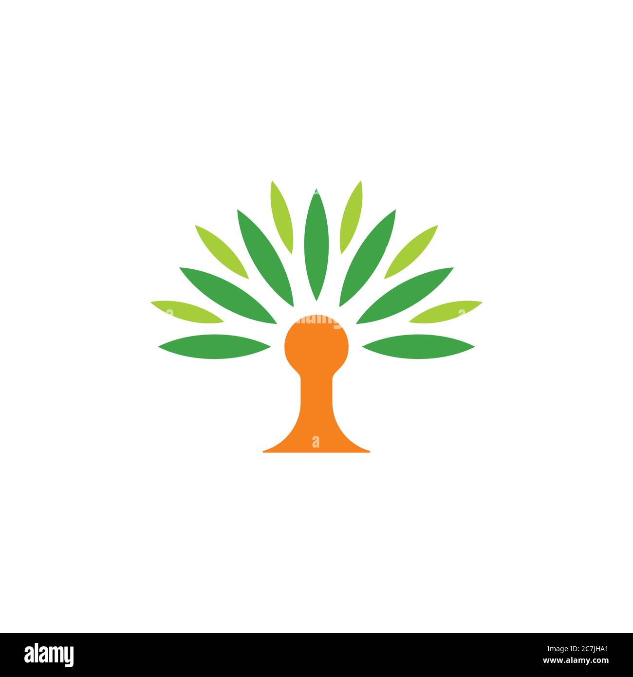 simple dates tree abstract logo vector Stock Vector Image & Art - Alamy