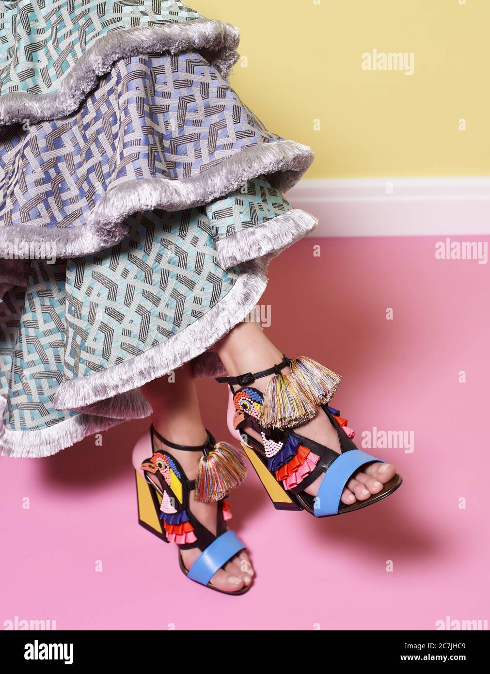 Shoes fabrics hi-res stock photography and images - Alamy
