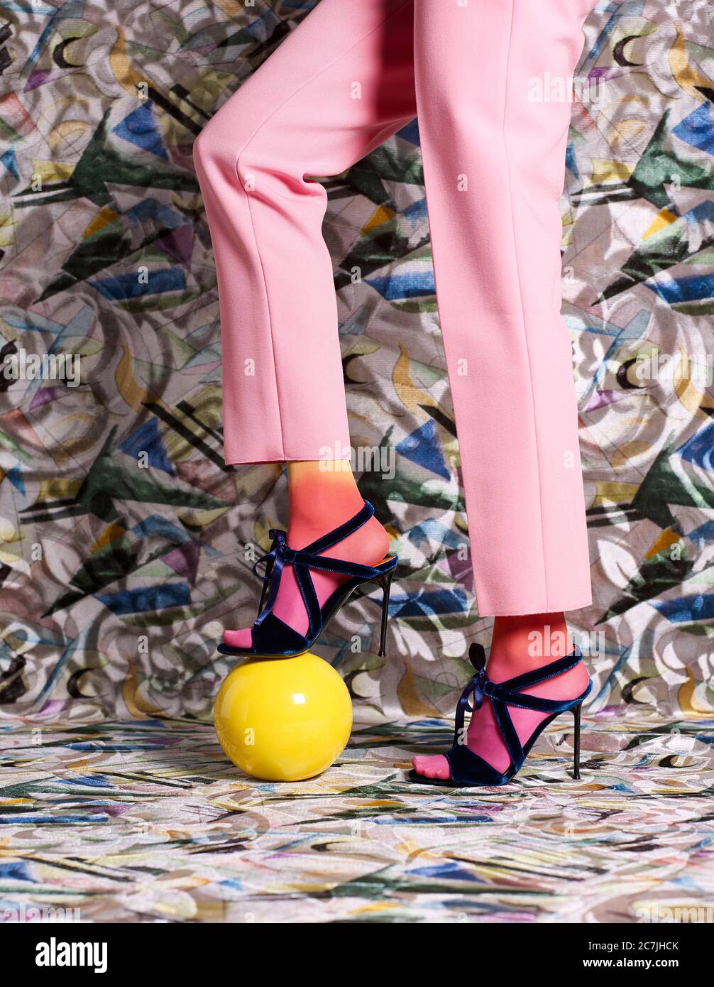 Patterned high heels hi-res stock photography and images - Alamy