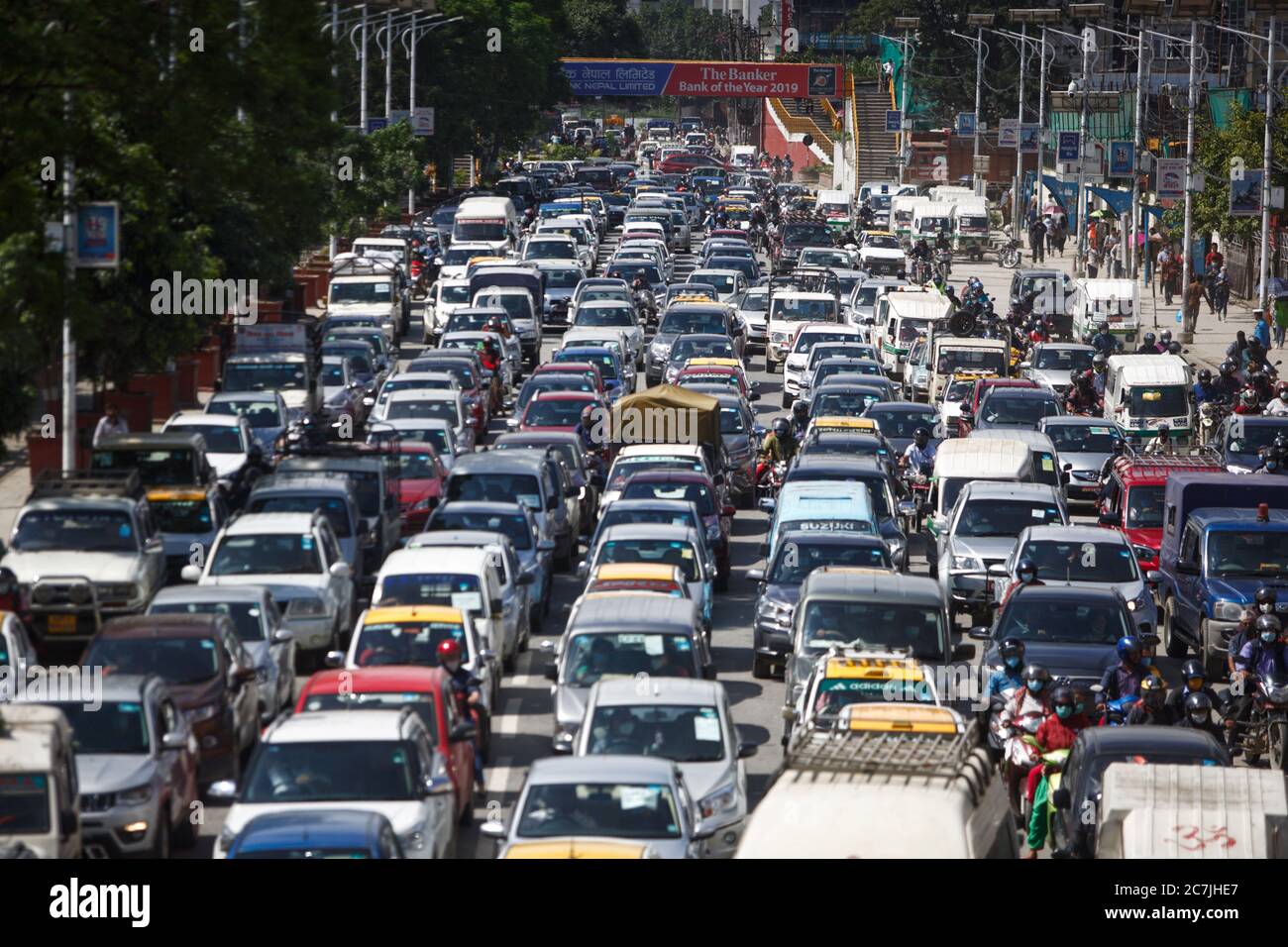 Nepal traffic police hi-res stock photography and images - Alamy