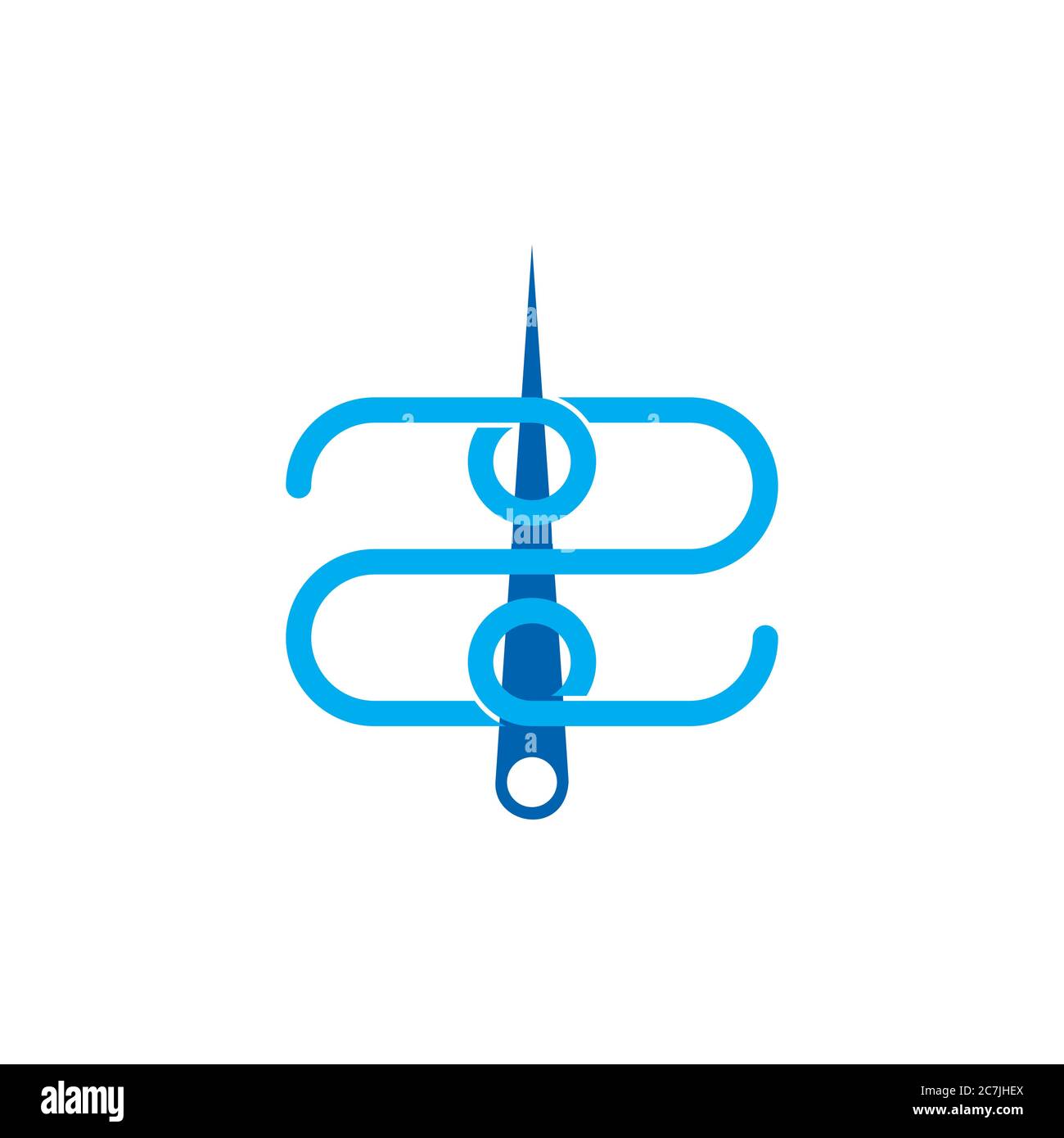 Letter sew logo Stock Vector Images - Alamy