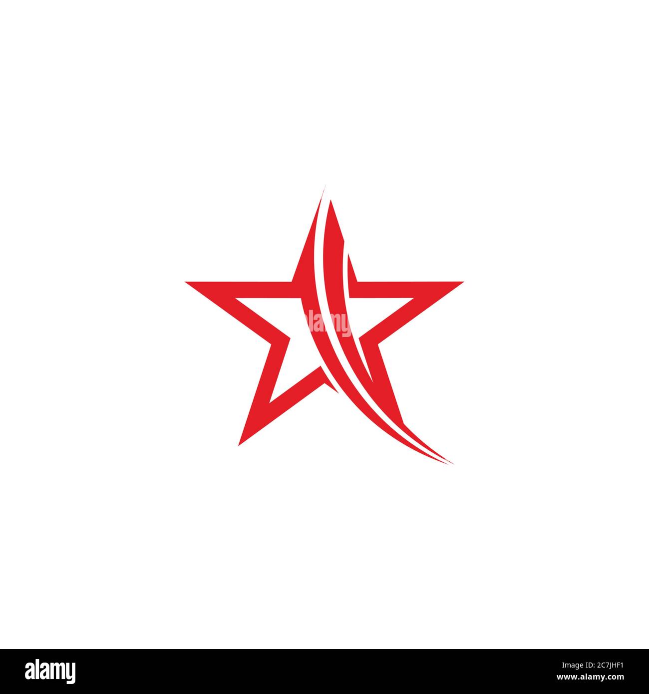 vector of shine star simple geometric design fit for dynamic brand logo ...