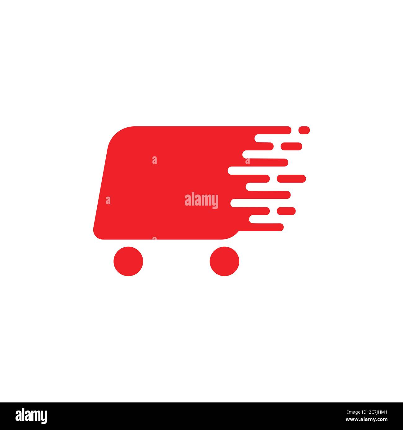 Box shopping cart logo Cut Out Stock Images & Pictures - Alamy