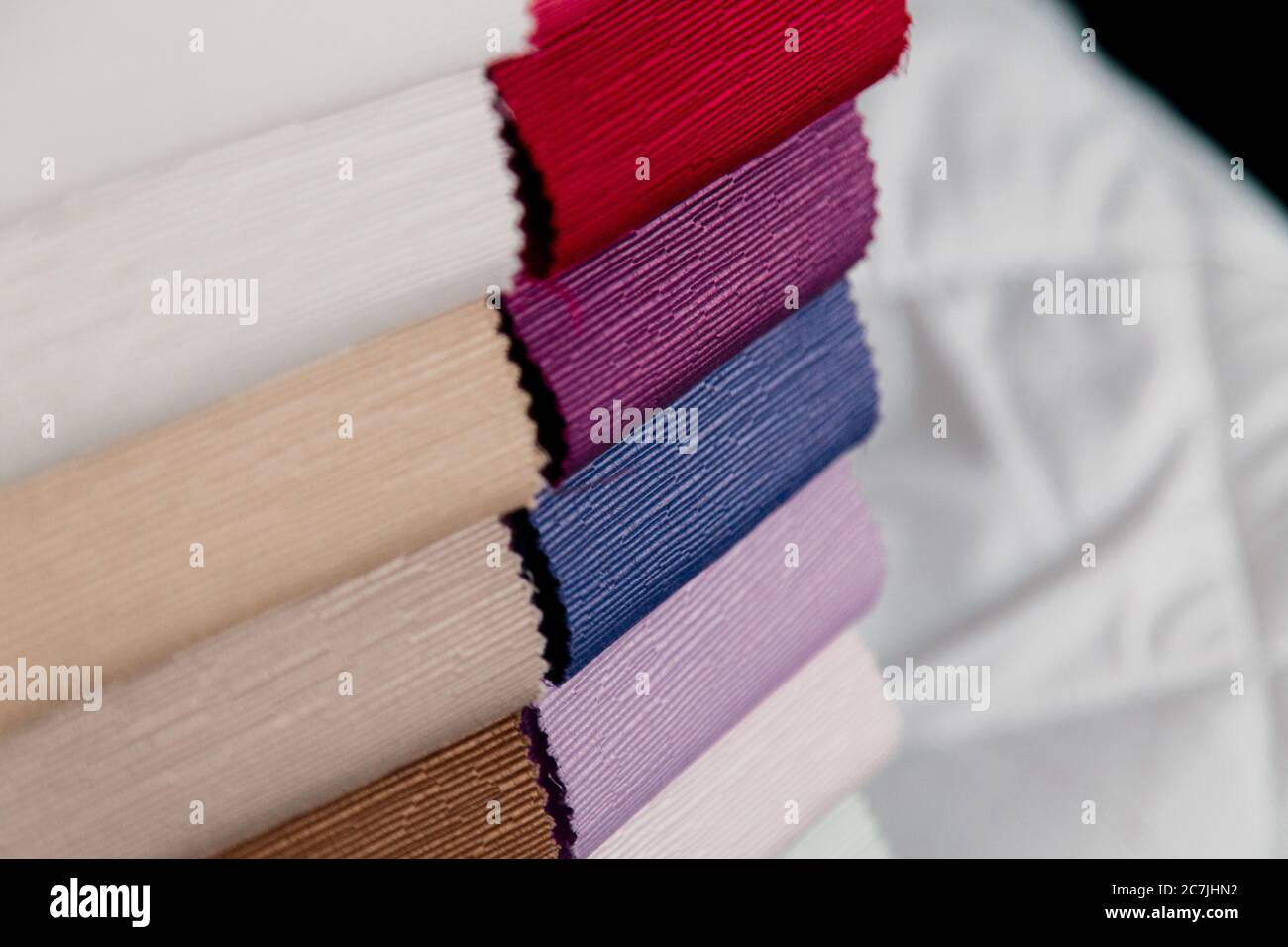 Folded textiles hi-res stock photography and images - Alamy