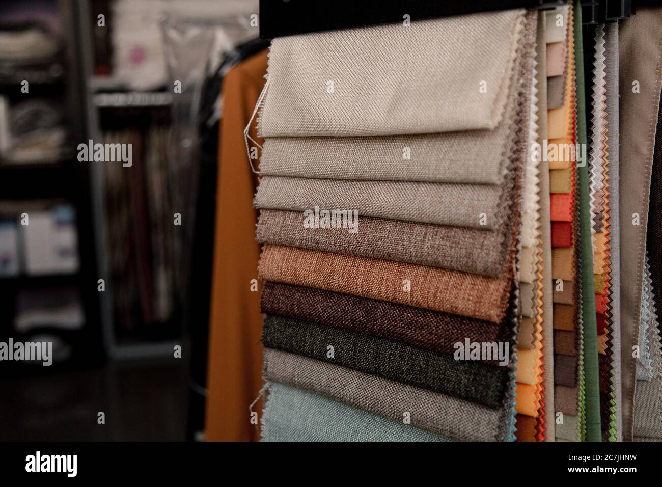Folded textiles hi-res stock photography and images - Alamy