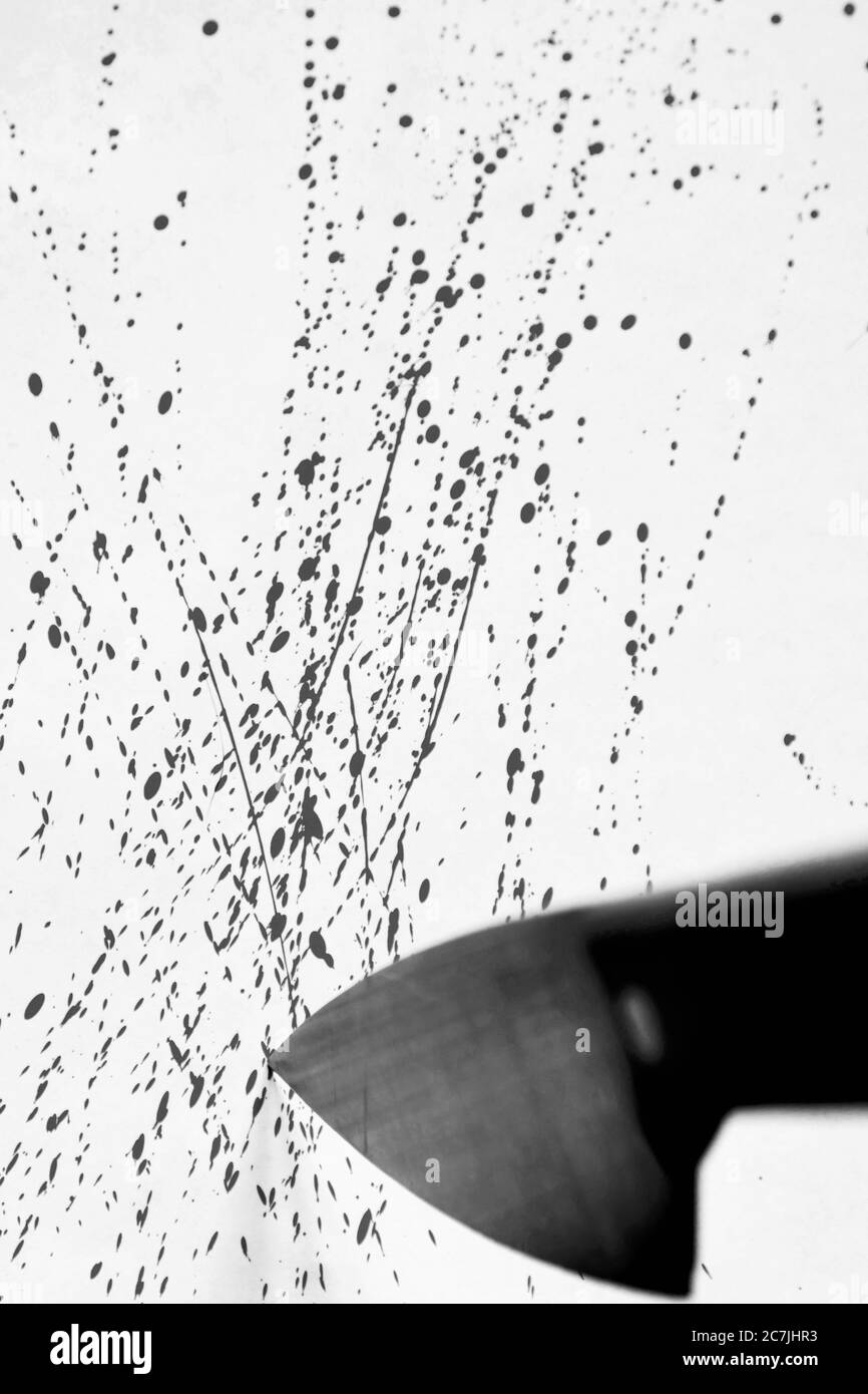 Blood meat Black and White Stock Photos & Images - Alamy