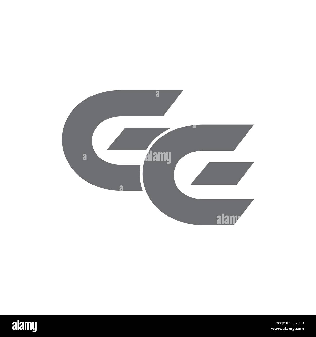 letter ge simple geometric logo vector Stock Vector Image & Art - Alamy