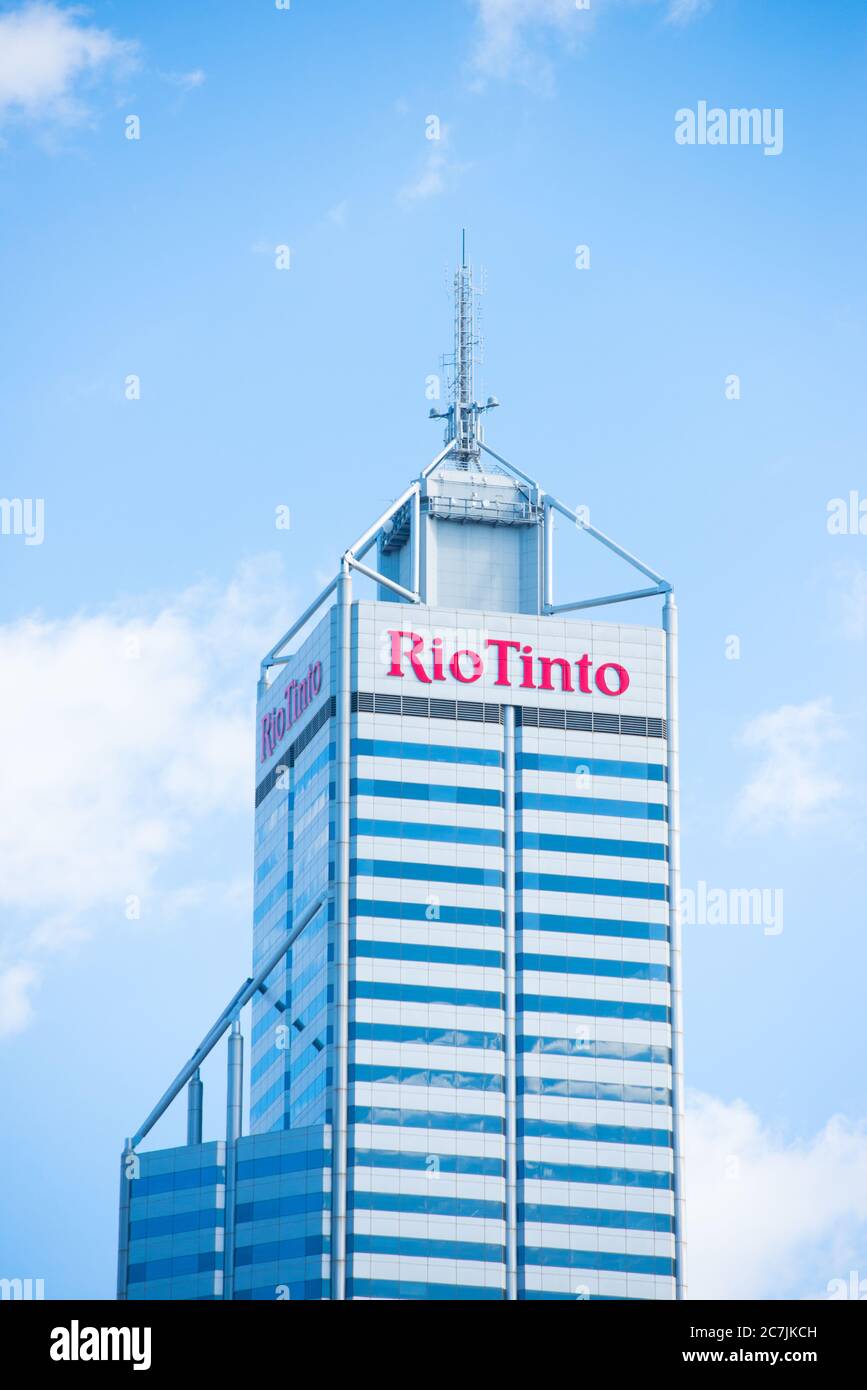 Rio tinto skyscraper hi-res stock photography and images - Alamy