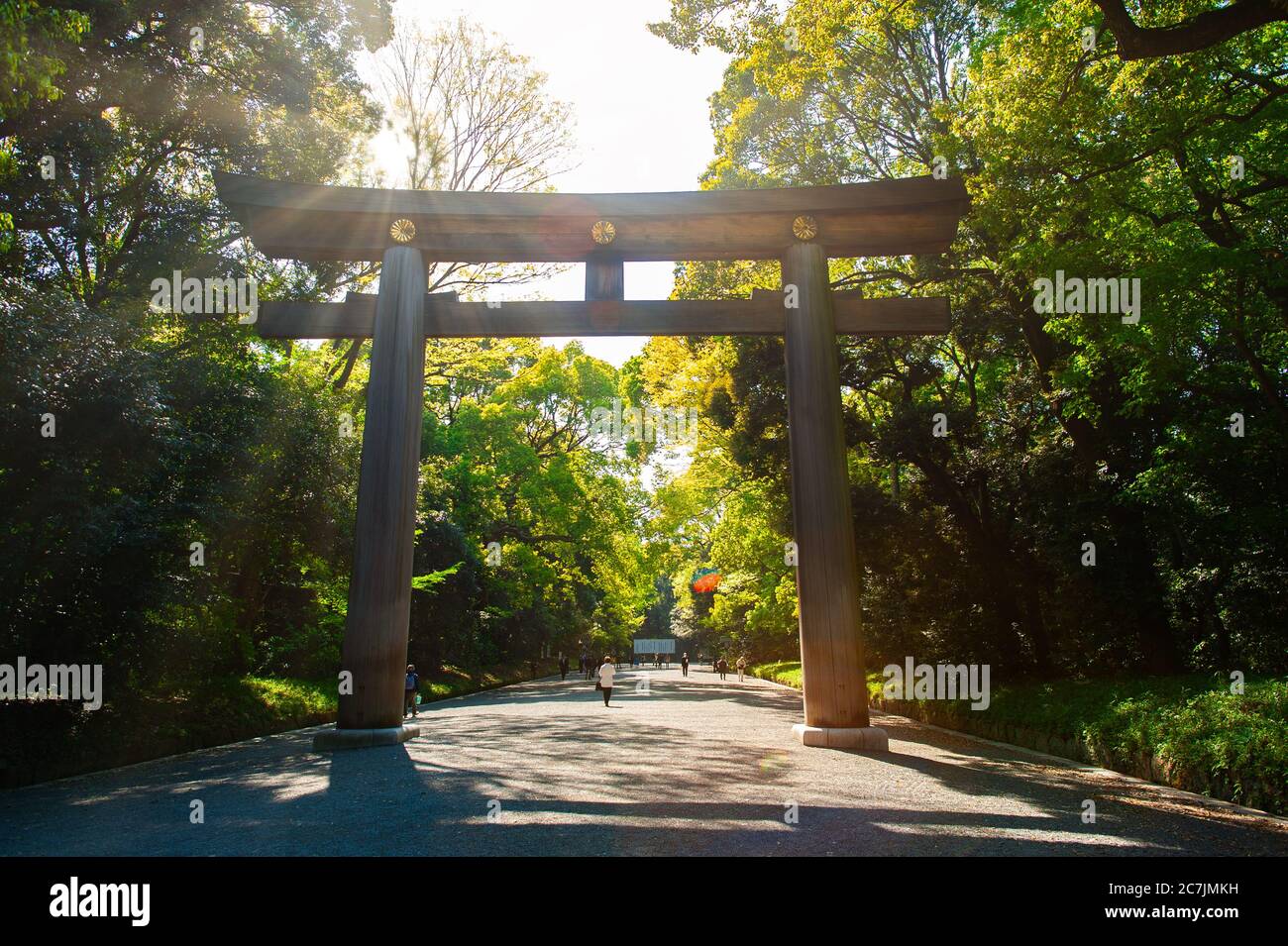 Gate shinto temple shrine symbol wood hi-res stock photography and ...