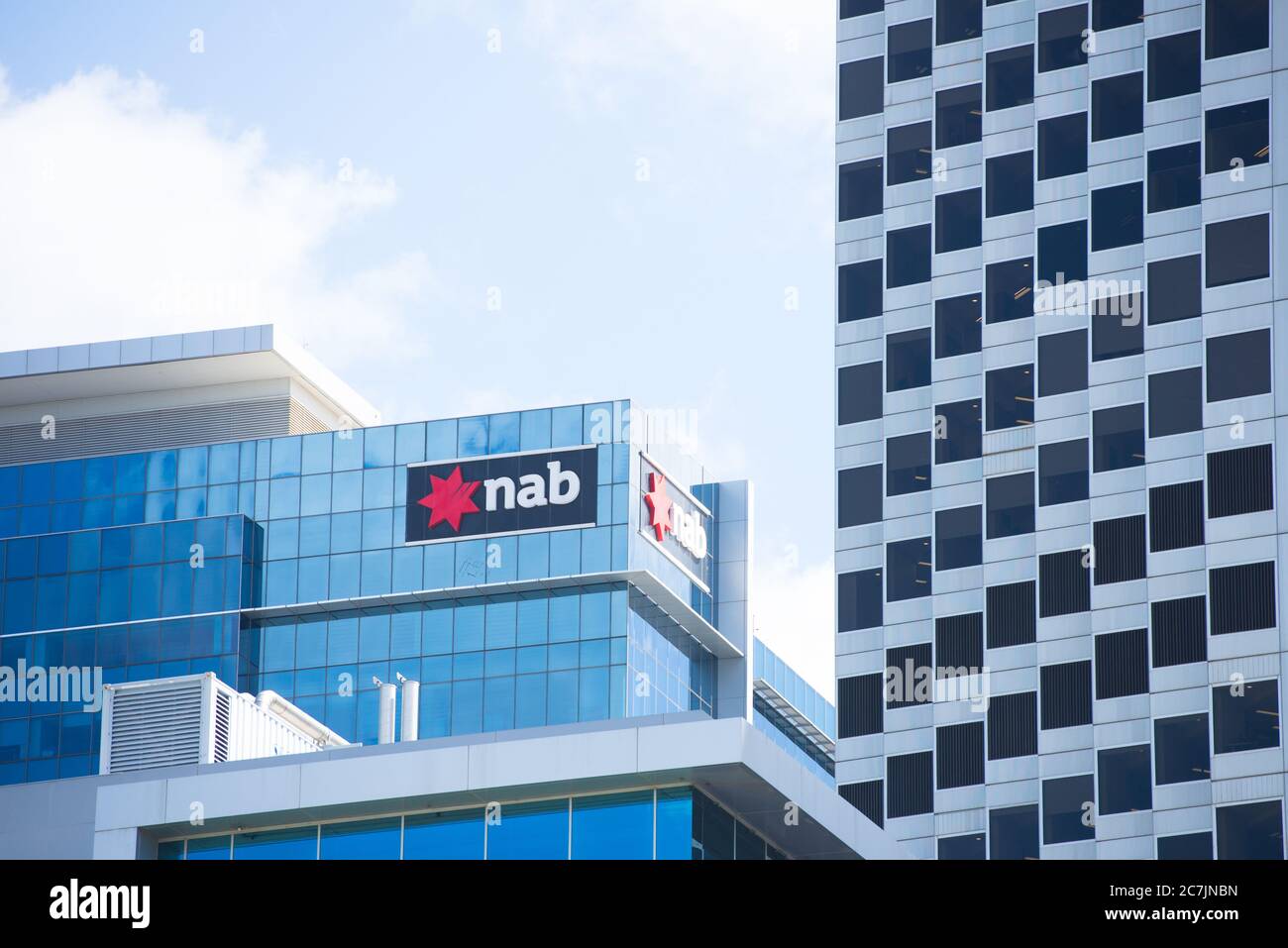 Perth, Australia, 21 November 2017: NAB Bank Headquarter Office ...