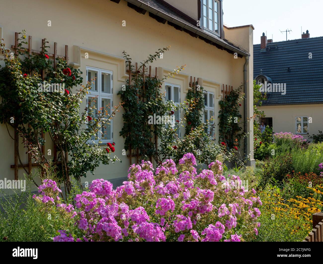 Muskauer Park, Vorwerk Castle, UNESCO World Heritage Site, Bad Muskau ...